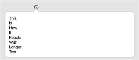 Adaptive Hover Tooltip Bubblewith An Arrow That Expands With Text