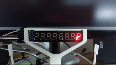 Arduino Uno And Max7219 8 Digit 7 Segment Display Rarduino
