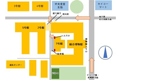 アクセス 北海道大学大学院理学研究院化学部門有機反応論研究室