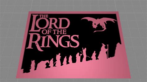 Stl File The Lord Of The Rings・3d Printable Design To Download・cults