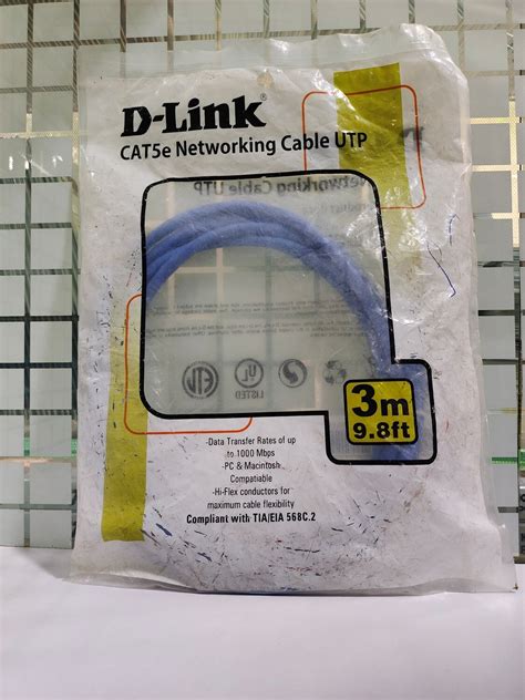 D Link Mtr Cat Patch Cord Cable Rs LT Online Store