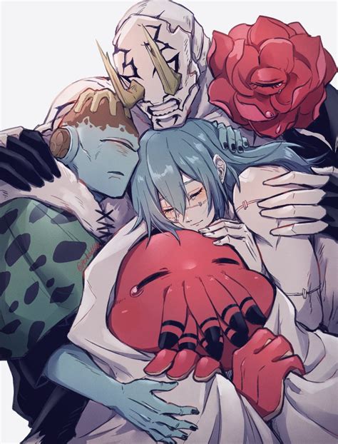 Mahito Jogo Hanami And Dagon Jujutsu Kaisen Drawn By Akasuzu3641