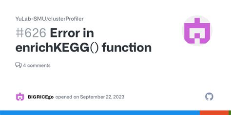 Error In Enrichkegg Function · Issue 626 · Yulab Smuclusterprofiler