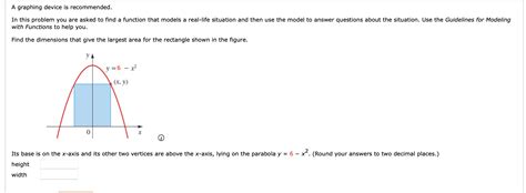 Solved A Graphing Device Is Recommended With Functions To Chegg