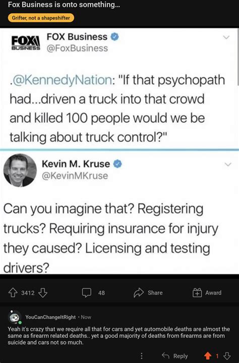 i think it s a person issue and not a register and license issue kevin r firearms
