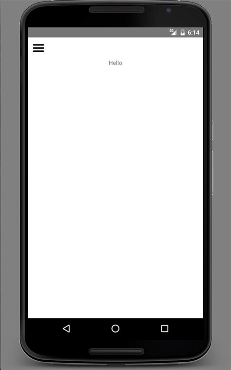 Android React Native How Do I Create A Side Menu With Navigation Between Views Using