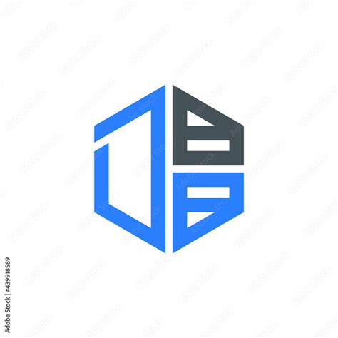 Dbb Logo Dbb Icon Dbb Vector Dbb Monogram Dbb Letter Dbb Minimalist Dbb Triangle Dbb Hexagon