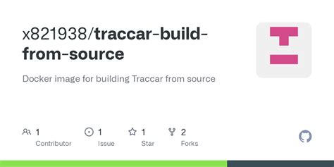 Github X821938traccar Build From Source Docker Image For Building Traccar From Source