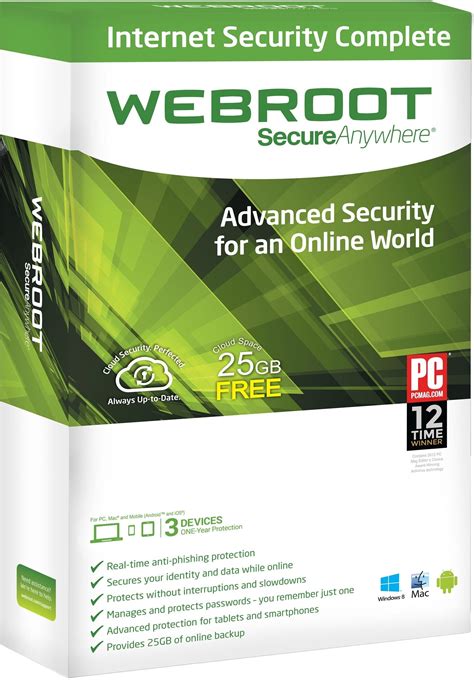 Webroot Internet Security Complete Devices