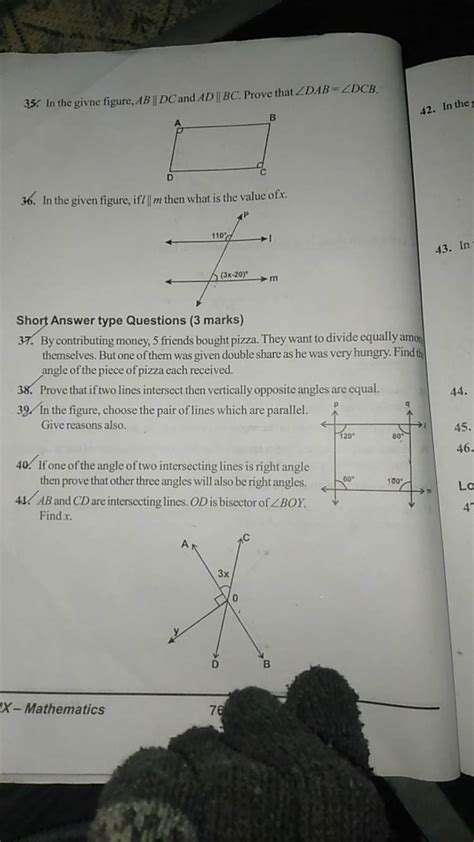 In The Givne Figure ABDC And ADBC Prove That DAB DCB In Th