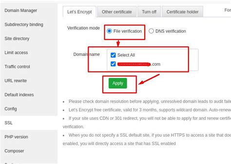Setting Ssl Lets Encrypt Di Aapanel Manual Knowledge Base Panduan Cara Kelola Web