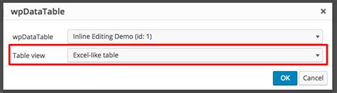 Inserting Tables In Pages In Excel Like View Wpdatatables Tables