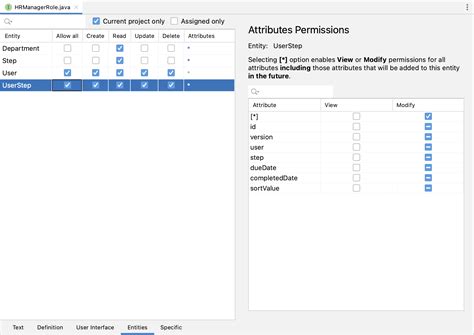 9 Data Access Control Jmix Documentation
