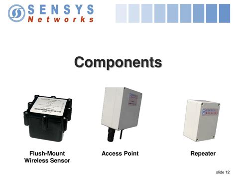Ppt The Sensysâ„¢ Wireless Vehicle Detection System Powerpoint