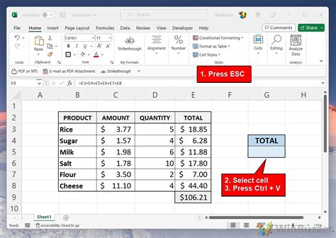How To Copy And Paste Formulas In Excel All Methods Winbuzzer