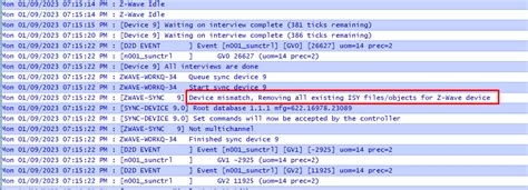 Solved In 553 Device Mismatch Removing All Existing Zmatter Universal Devices Forum