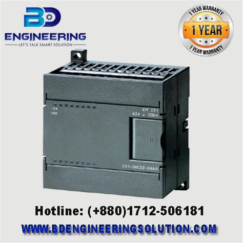 Em231 Analog Input Module 6es7 231 0hf22 0xa0