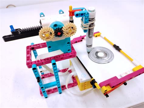 Lego Spike Robotics Art Drawing Machine Tutorial