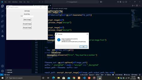 Python Cybersecurity Internship Imageprocessing Tkinter Pillow
