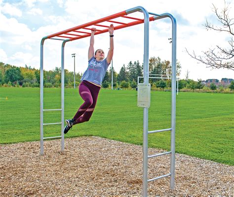 Impulse Outdoor Fitness Horizontal Ladder Blue Imp