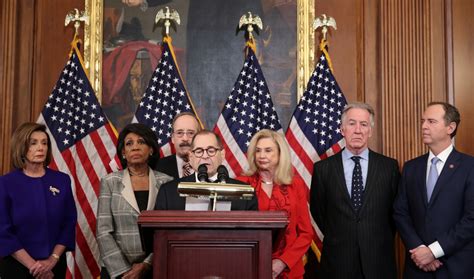 House Lawmakers Announce Impeachment Charges Against Trump