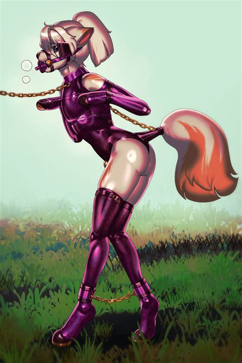 Rule Ankle Cuffs Anthro Arh Balder Phoenix Bit Gag Blinders Blue Eyes Bondage Bulge