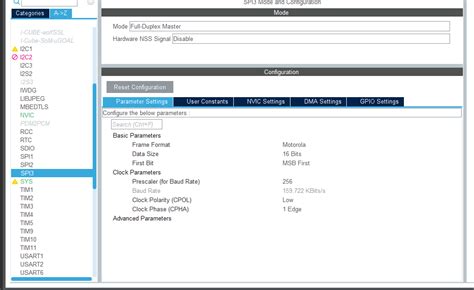 Stm32f401 Spi Clk Turns Off With Dma Stmicroelectronics Community