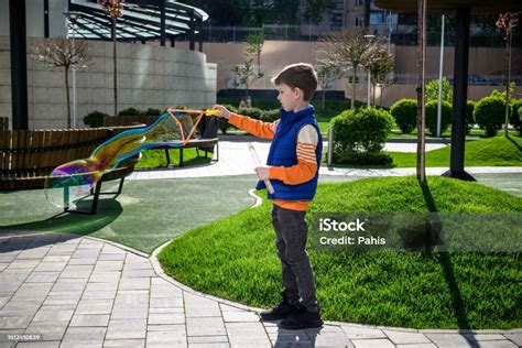 비누 거품을 불고있는 아이 소년 놀이 자연에 거품을 불어 넣는 아이 해질녘의 아기 태양 광선 10 11세에 대한 스톡 사진 및 기타 이미지 Istock