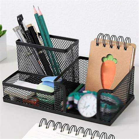 Органайзер настільный металевИЙ Josef OttenСітка 3 відд черна 20х10см 3689 фото відгуки