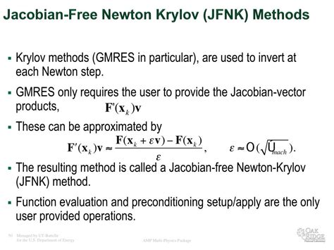 Ppt The Advanced Multi Physics Amp Framework With An Application To