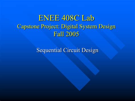 Verilog Sequential Circuit Design