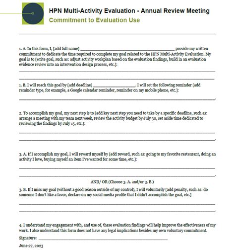 From Intentions To Actions Using Commitment Devices For Evidence Use