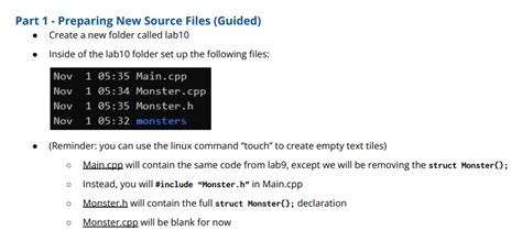 Solved Part 1 Preparing New Source Files Guided Create Chegg