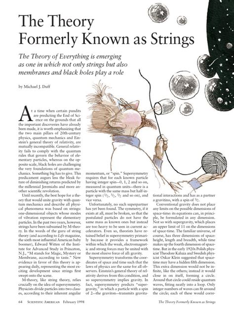 the theory formerly known as strings pdf string theory elementary particle