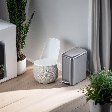 Say Goodbye To Messy Hands Pedal Trash Cans By QinJian