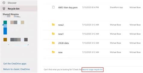 Appdata Local Appdata Locallow Recycle Bin Onedrive Work Folders At