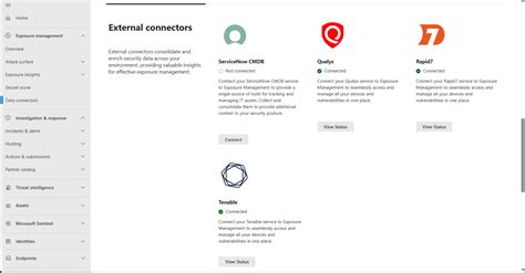 Overview Of Connecting Data Sources In Microsoft Security Exposure Management Microsoft