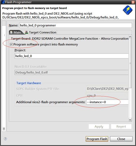 原創 如何讓nios Ii一power On就執行 Soc Nios Ii Sopc Builder De2 De2