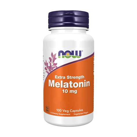 Købe Now Foods Melatonine 10 Mg 100 Kapsler