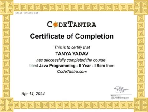 tanya yadav on linkedin java codetantra codingeducation