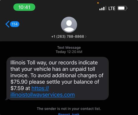 Illinois Tollway Warns Of I Pass Text Message Scam