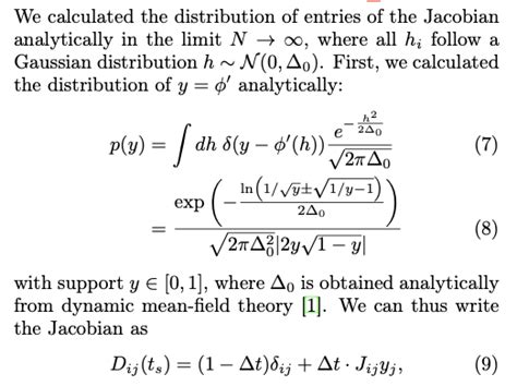 Matrices Using Random Matrix Theory To Calculate Lyapunov Spectrum