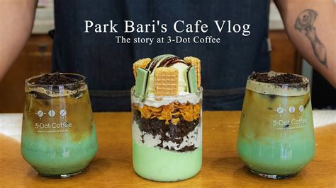 Cafe Vlog 민트초코의 습격 오레오민트초코파르페🍫 카페 브이로그 Asmr 개인카페 음료제조 Youtube