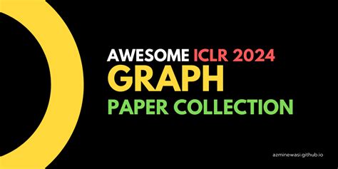 Github Azminewasi Awesome Graph Research Iclr2024 It Is A Comprehensive Resource Hub