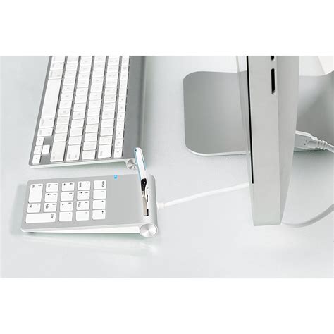 Rocketek Usb Numerikus Billentyűzet Ultra Slim Hub 3 Usb Porttal Apple Stílusú Kialakítás