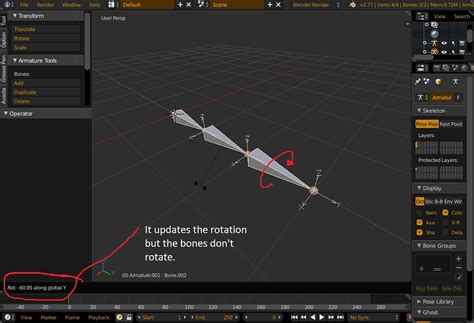 Bone Rotation Puzzle In Edit Mode Animation And Rigging Blender