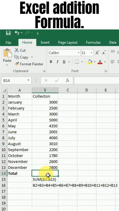 Excel Formulas Step By Step Guide For Beginners