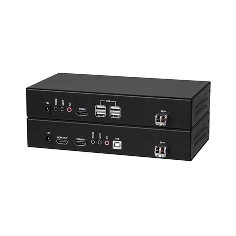 Support Edid Rs232 Full Hd 4k 120m Dvi Usb Kvm Extender Over Cat5 China Kvm Extender Over Ip