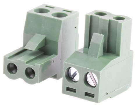 Rs Pro Pin Pcb Terminal Strip Mm Pitch Rs