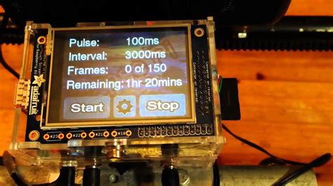 Lapse Pi Touch Touchscreen Timelapse Controller Using Raspberry Pi Youtube